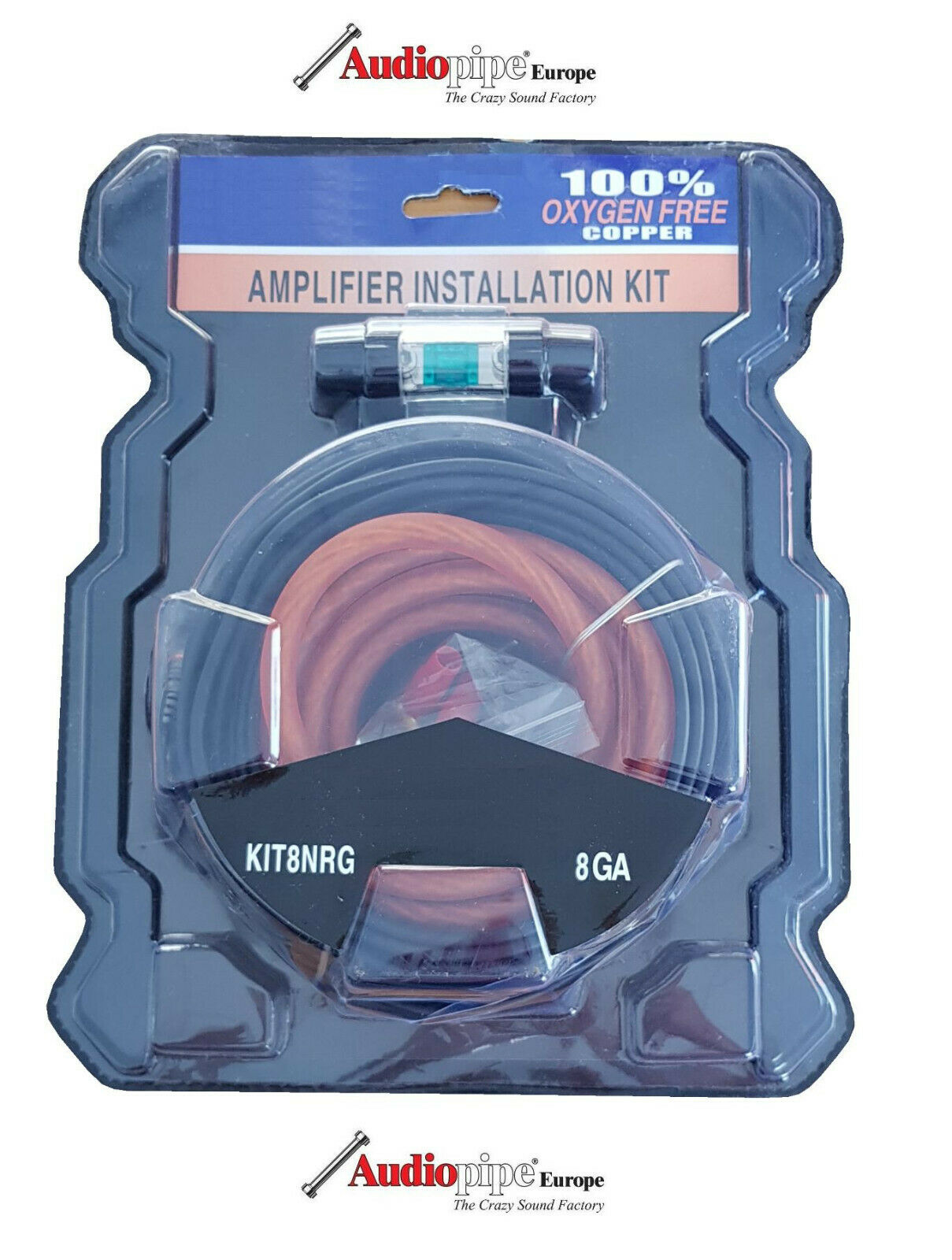 Verstärker Endstufen Anschluss Set Kabel Kit 16mm² - Audiopipe